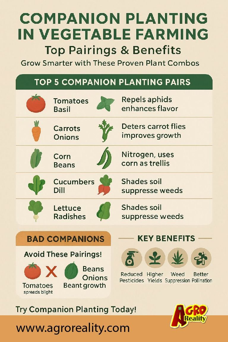 Companion Planting in Vegetable Farming: Boost Yields Naturally - Agro ...