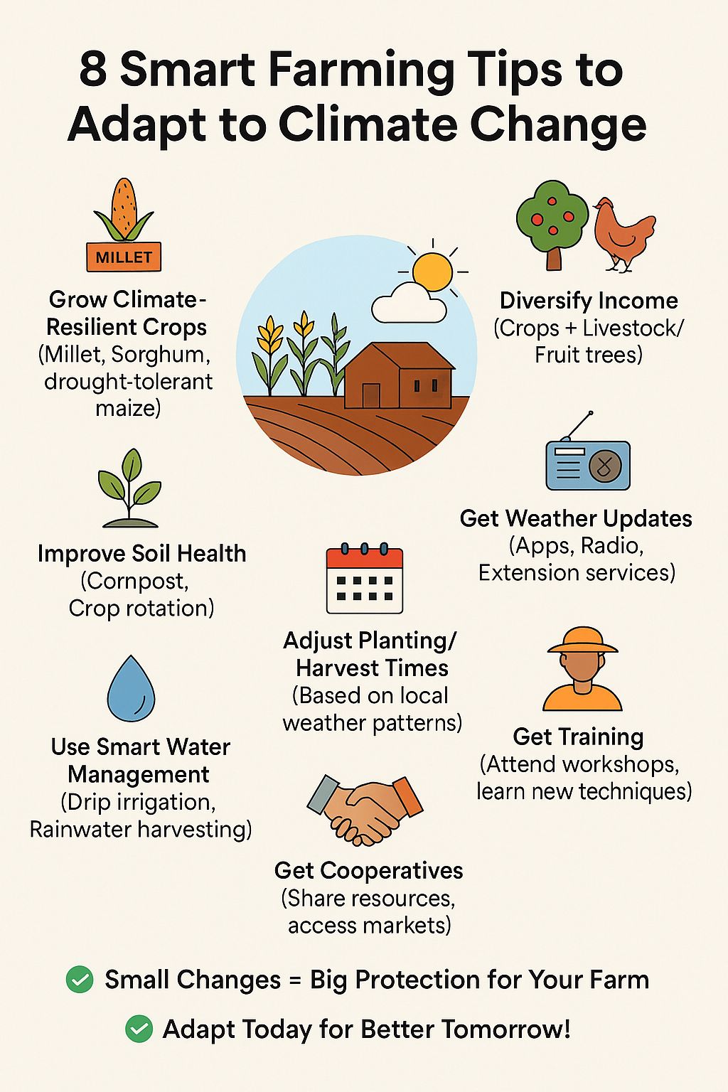 Climate Change and Crop Yields: Global Challenges - Agro Reality